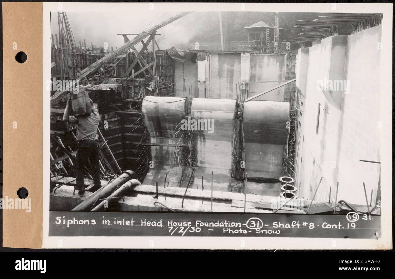 Contract No. 19, Dam and Substructure of Ware River Intake Works at ...