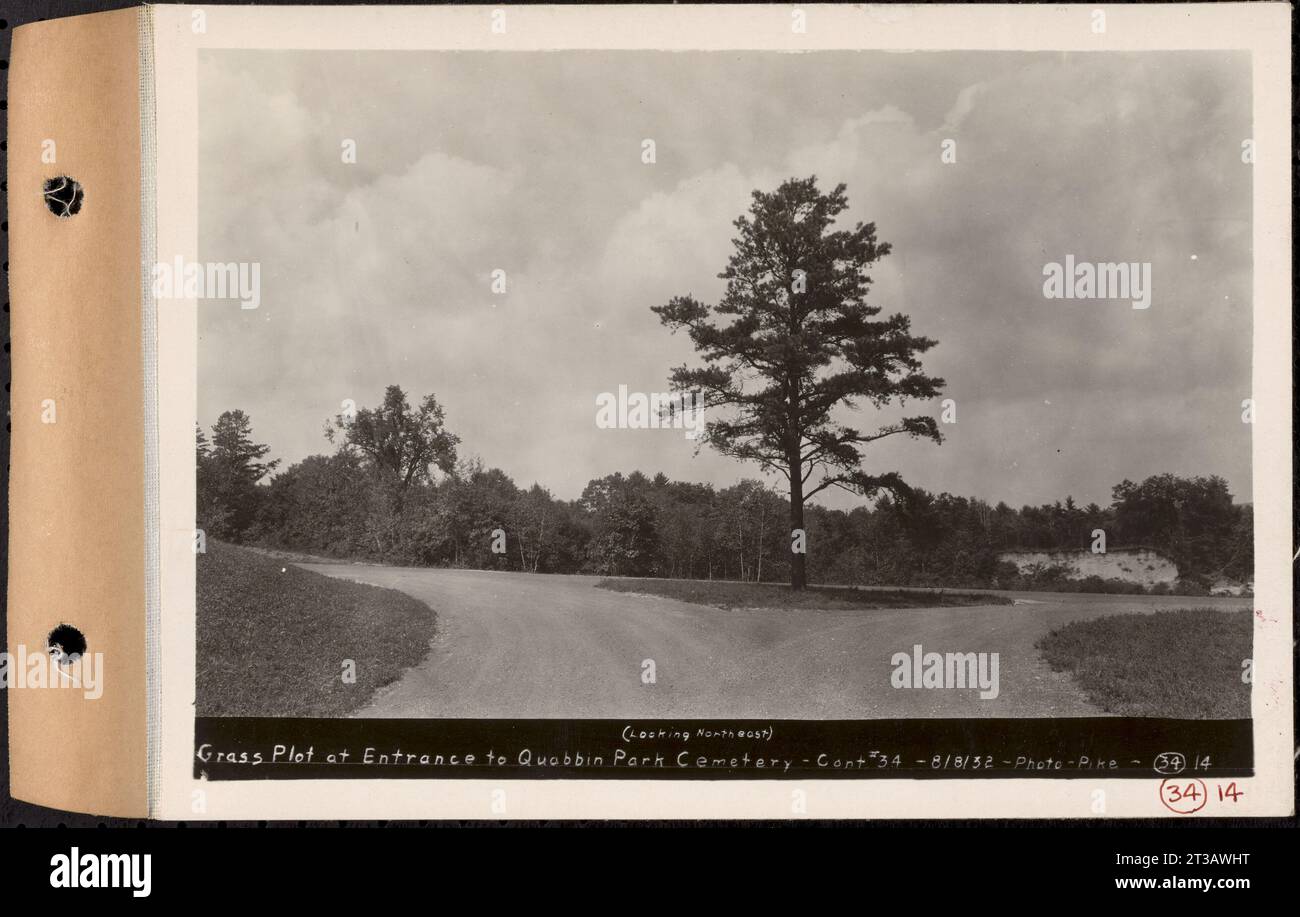 Contract No. 34, Driveways of New Cemetery Development, Ware, grass ...