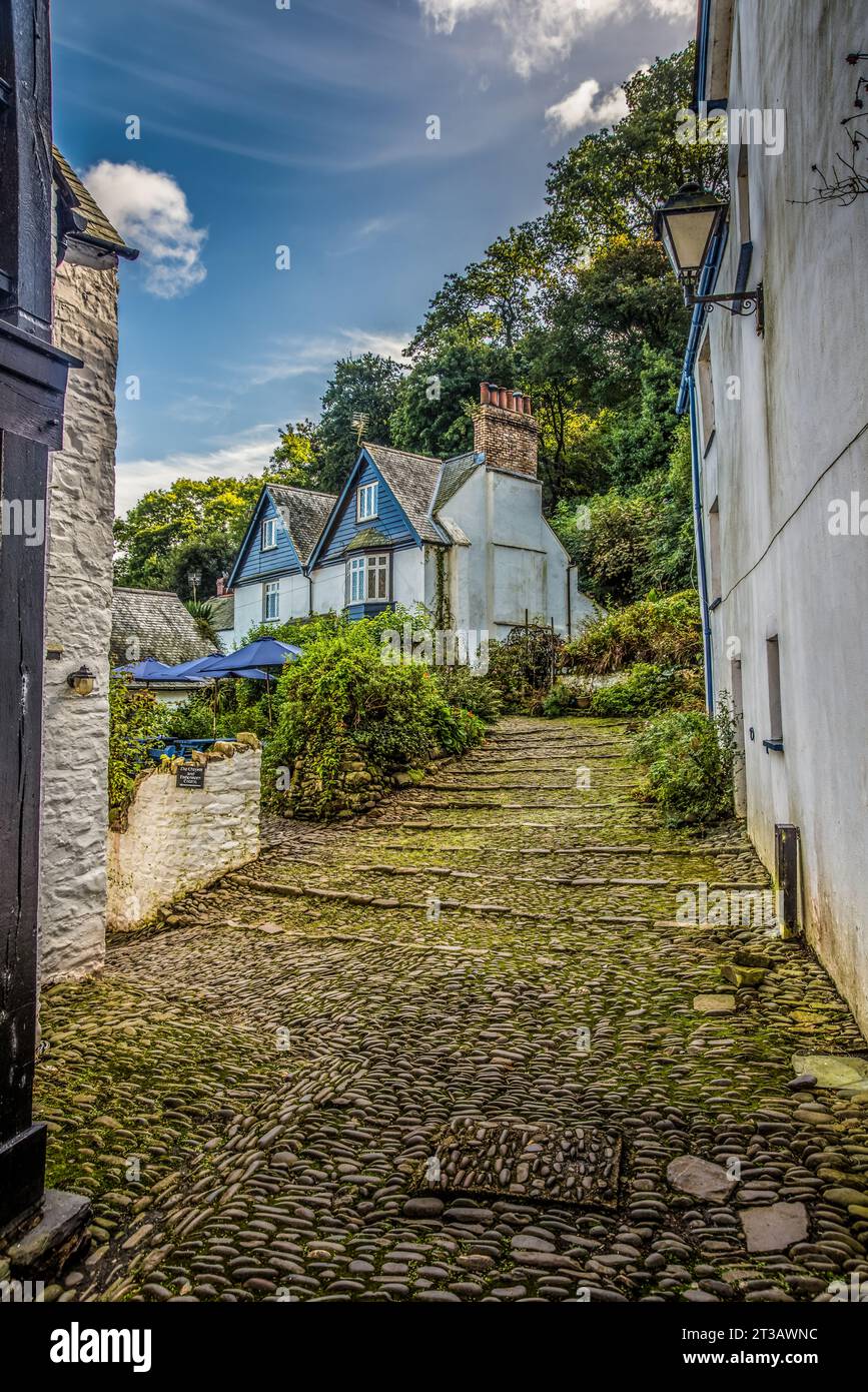 Clovelly, Village, Devon, England, UK Stock Photo - Alamy