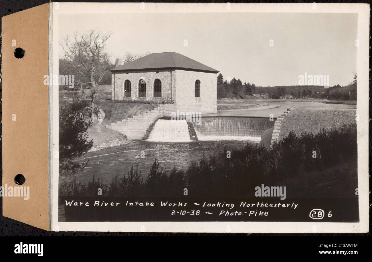 Contract No. 28, Ware River Intake Building, Grading the Grounds, Barre ...