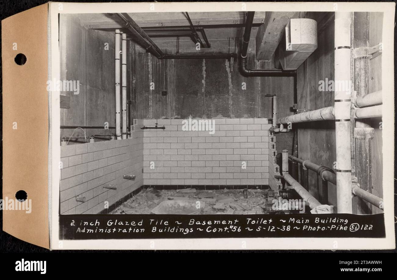 Contract No. 56, Administration Buildings, Main Dam, Belchertown, 2 ...