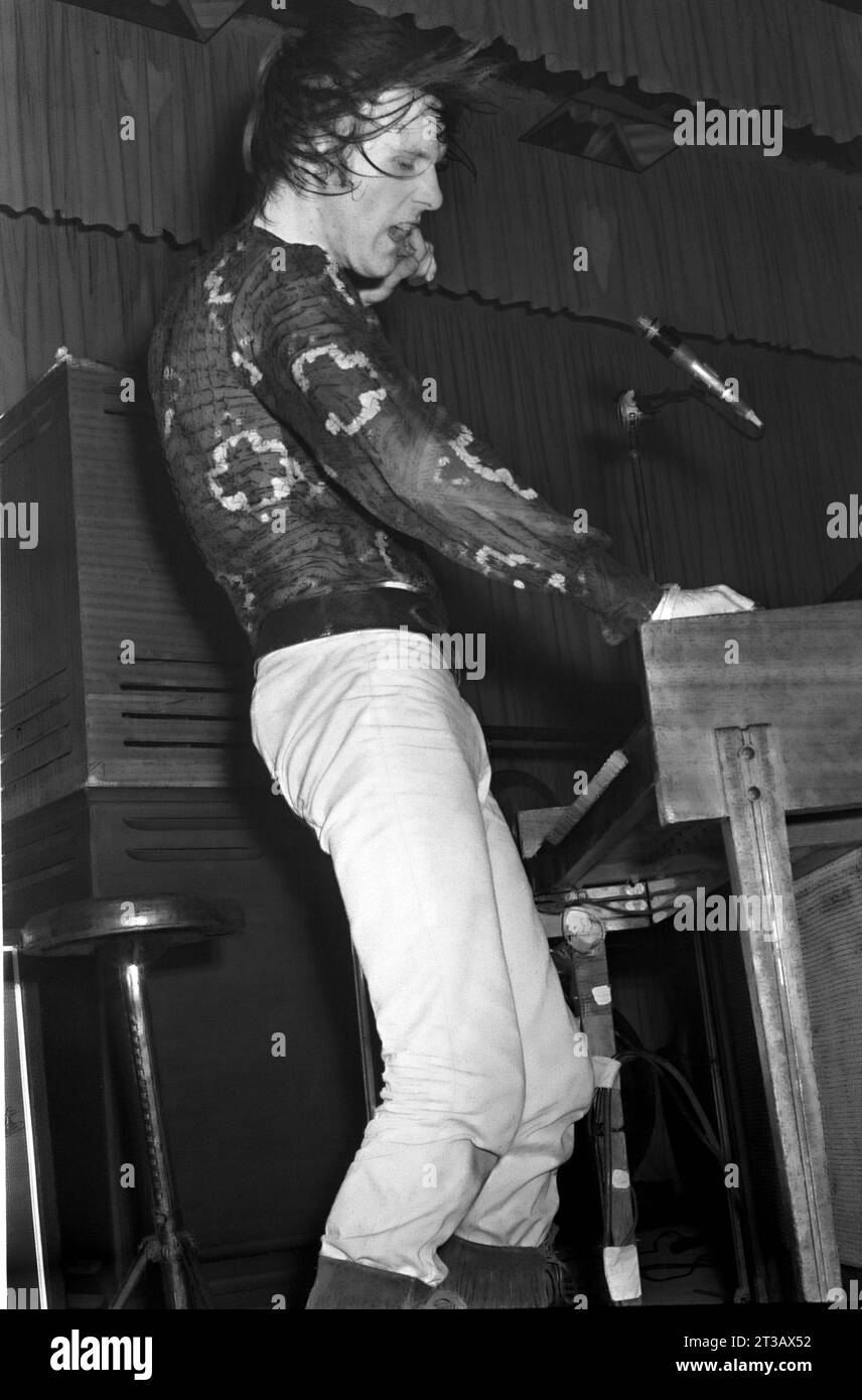 Keith Emerson of The Nice playing on stage at the Winter Gardens ...