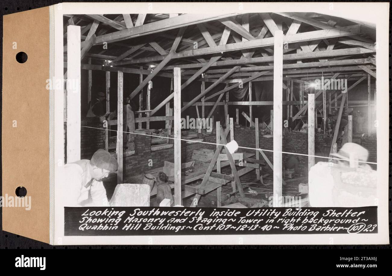 Contract No. 107, Quabbin Hill Recreation Buildings and Road, Ware ...