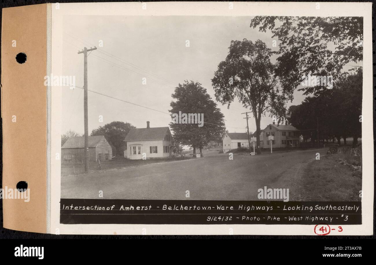 Contract No. 41, Extension of Belchertown-Pelham Highway, Belchertown ...
