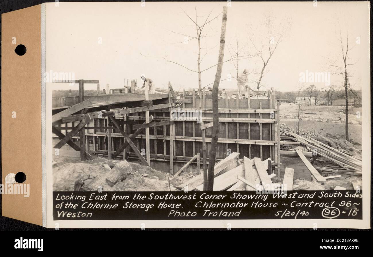 Contract No. 96, Chlorine Storage House and Equipment and Chlorinating ...
