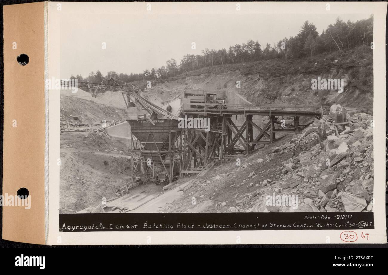 Contract No. 30, Stream Control Works at Main Dam, Swift River ...