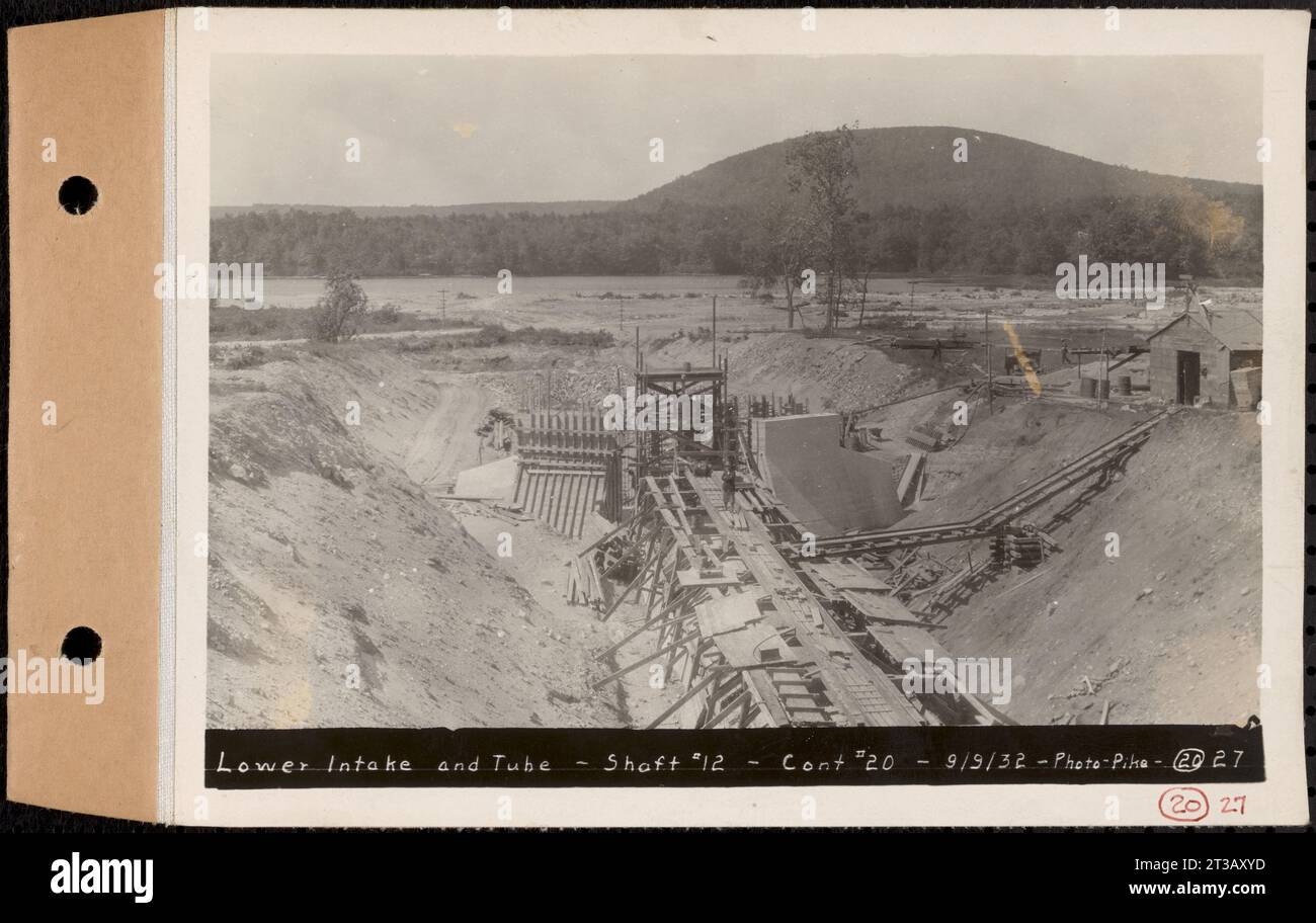 Contract No. 20, Coldbrook-Swift Tunnel, Barre, Hardwick, Greenwich ...