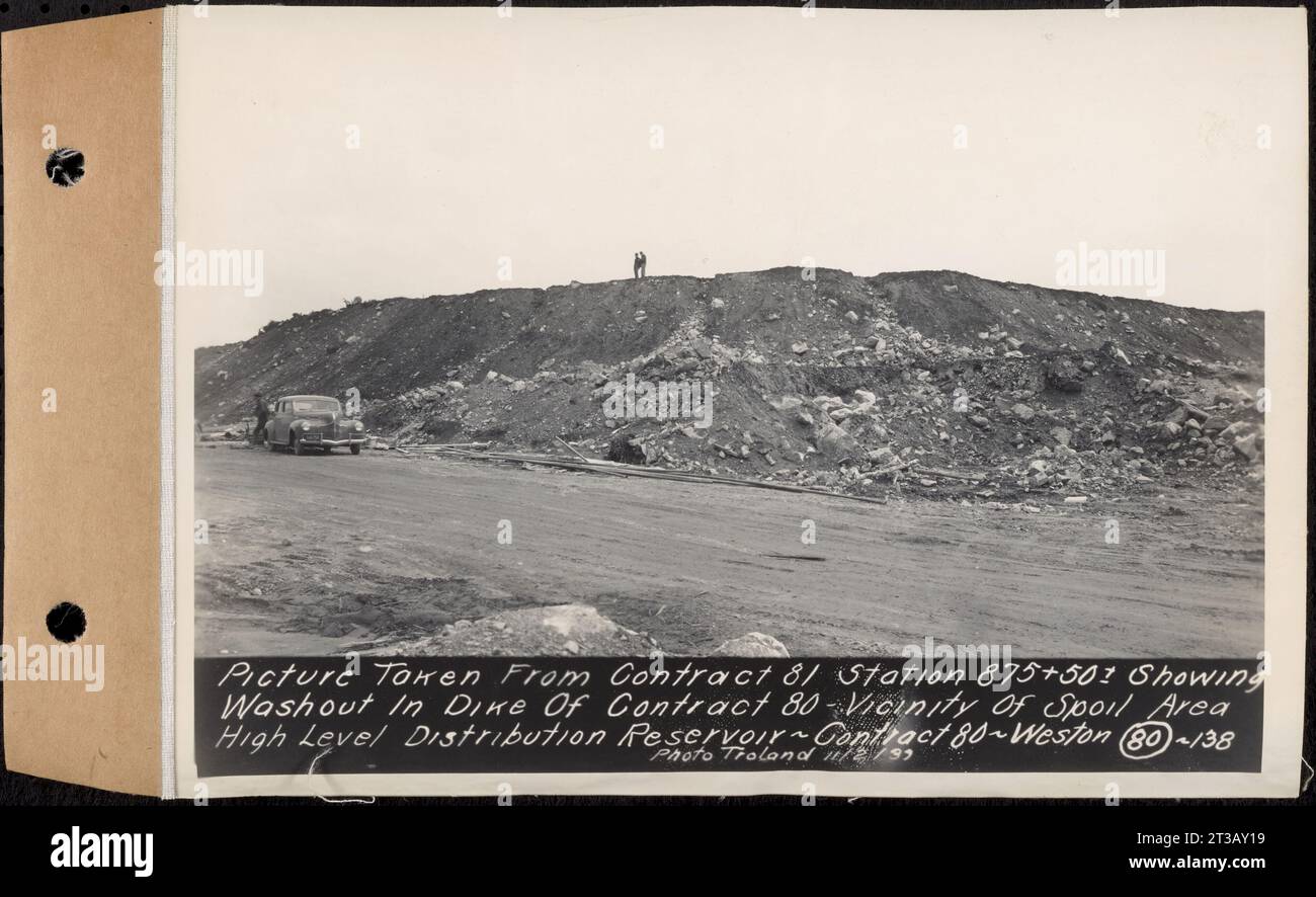 Contract No. 80, High Level Distribution Reservoir, Weston, picture ...