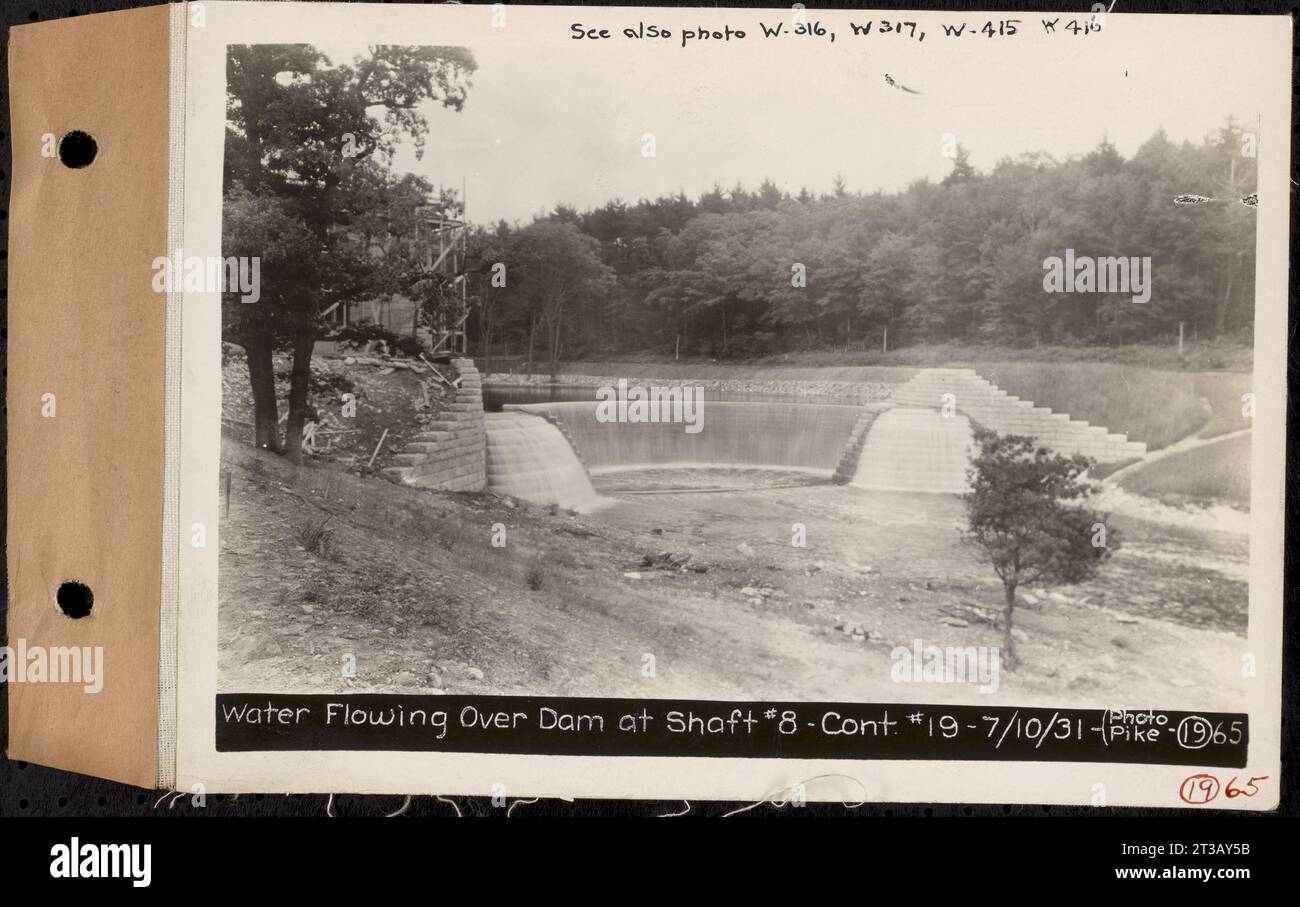 Contract No. 19, Dam and Substructure of Ware River Intake Works at ...