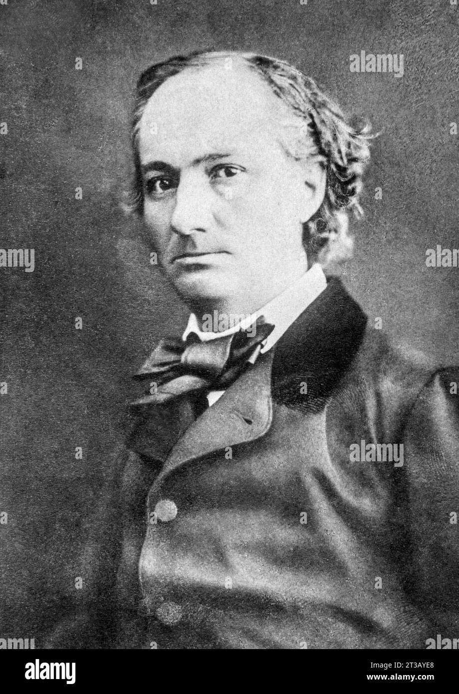 Photography , Portrait of thr French poet Charles Baudelaire ( 1821 ...