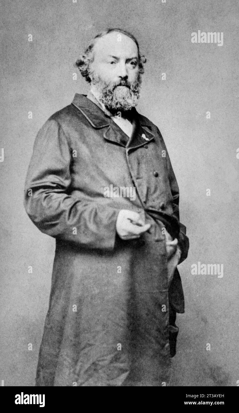 Photography , Portrait of Étienne Pierre Théodore Rousseau, known as ...