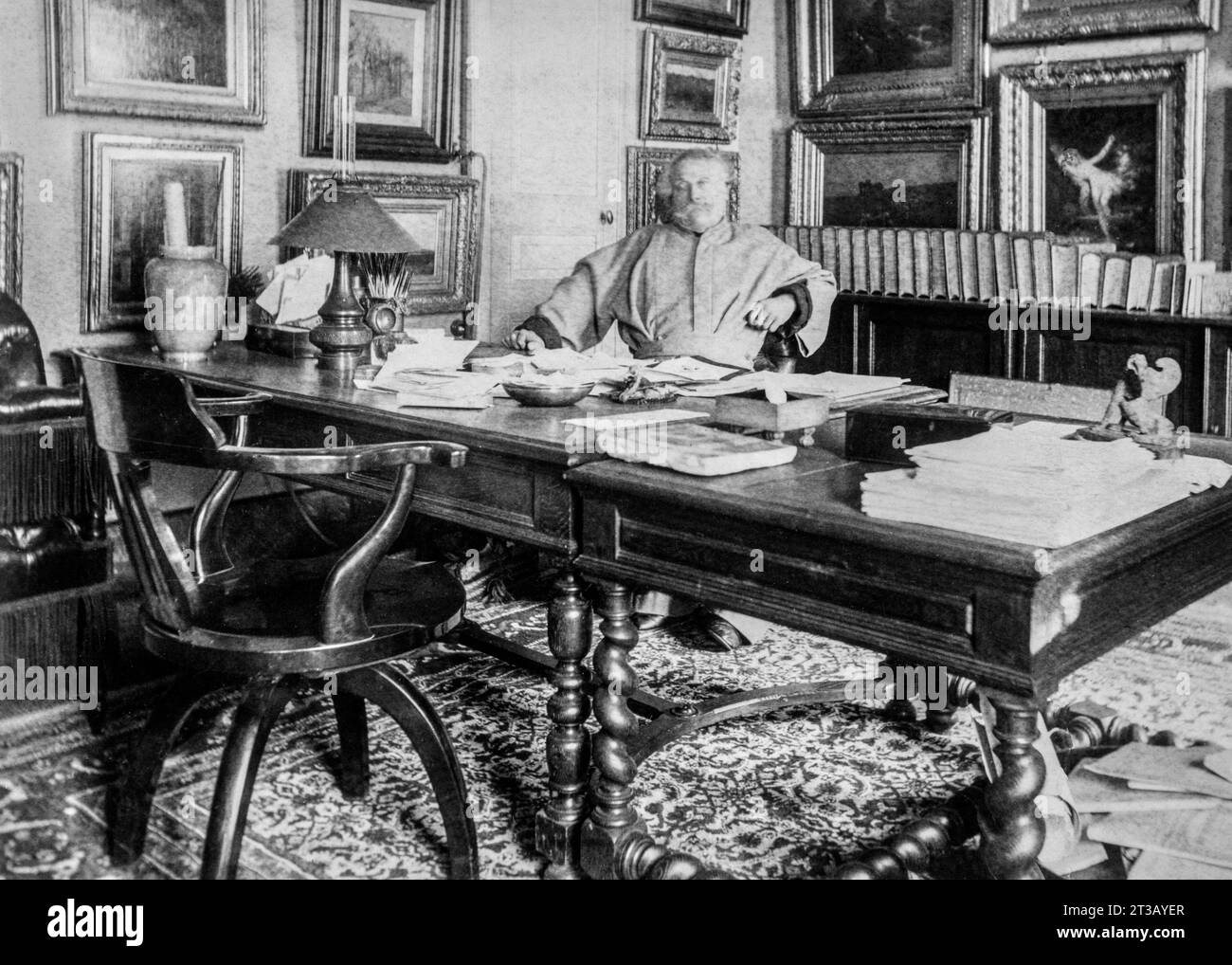 Photography , Portrait of Alexandre Dumas known as Alexandre Dumas fils ...