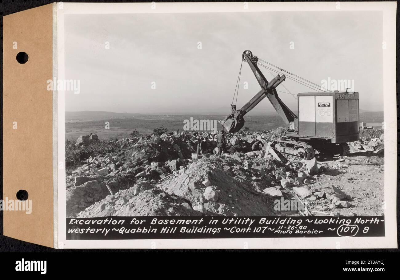Contract No. 107, Quabbin Hill Recreation Buildings and Road, Ware ...