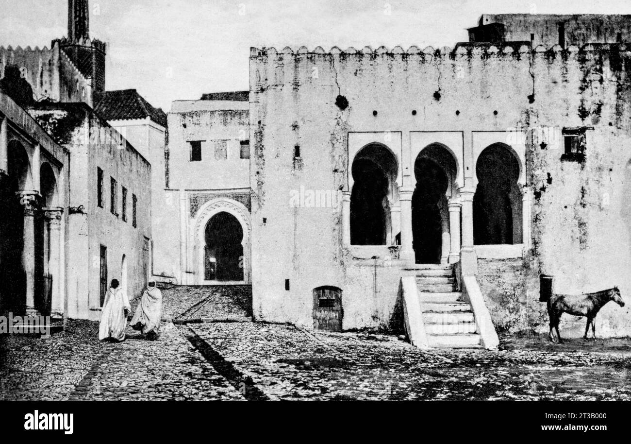 The Casbah in Tangier Stock Photo - Alamy
