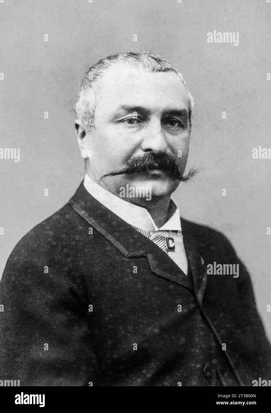 Portrait of Doctor Octave Terrillon (1844 - 1895). French doctor and ...