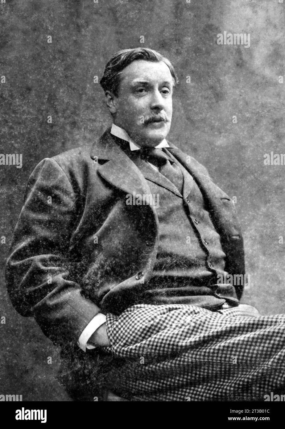 Portrait of Alphonse Allais (1854 - 1905). French journalist, writer ...