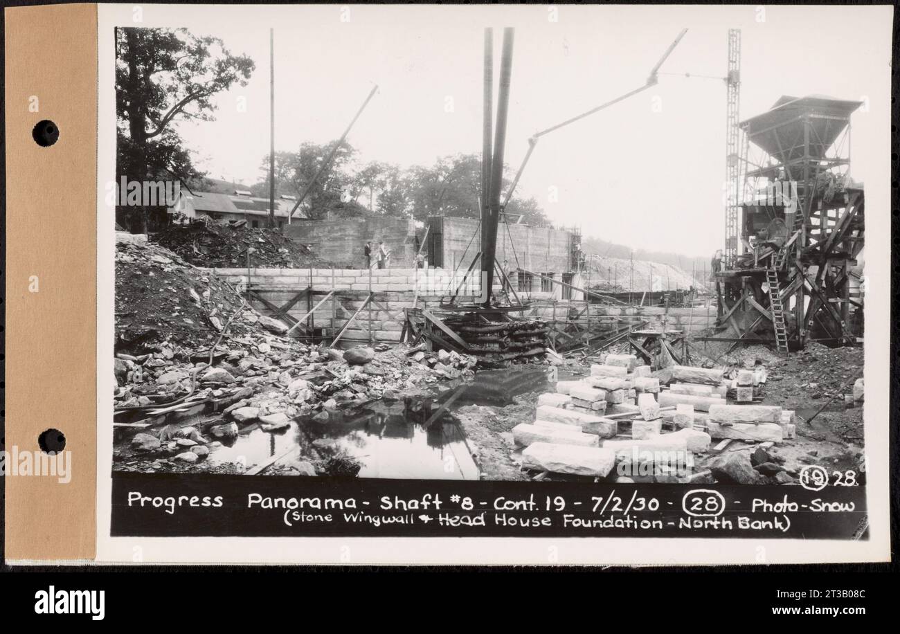 Contract No. 19, Dam and Substructure of Ware River Intake Works at ...