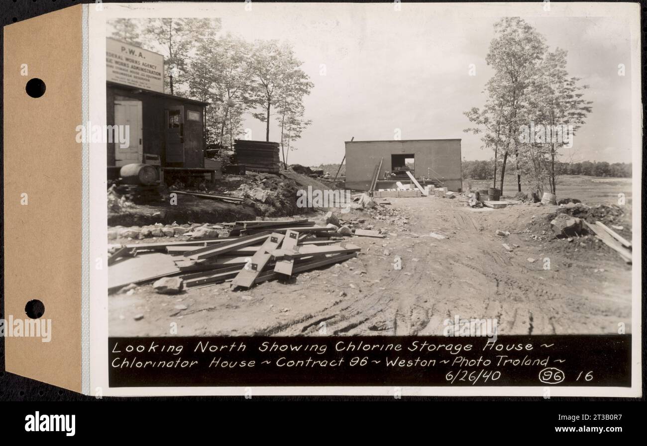 Contract No. 96, Chlorine Storage House and Equipment and Chlorinating ...