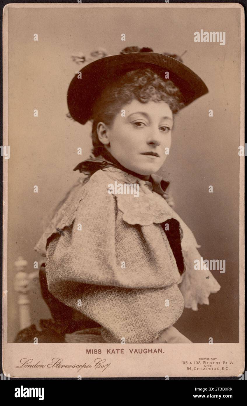 Miss Kate Vaughan Stock Photo - Alamy