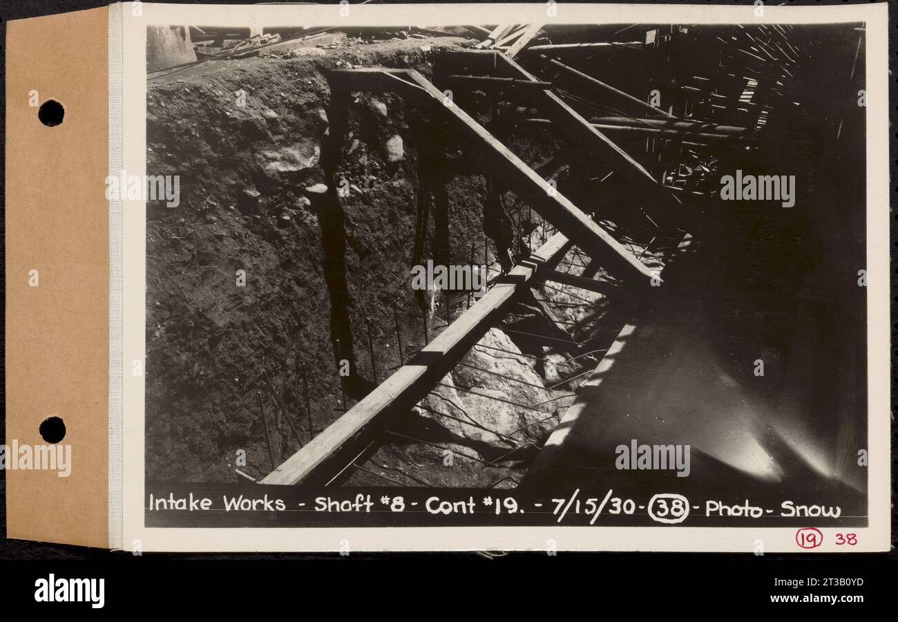 Contract No. 19, Dam and Substructure of Ware River Intake Works at ...