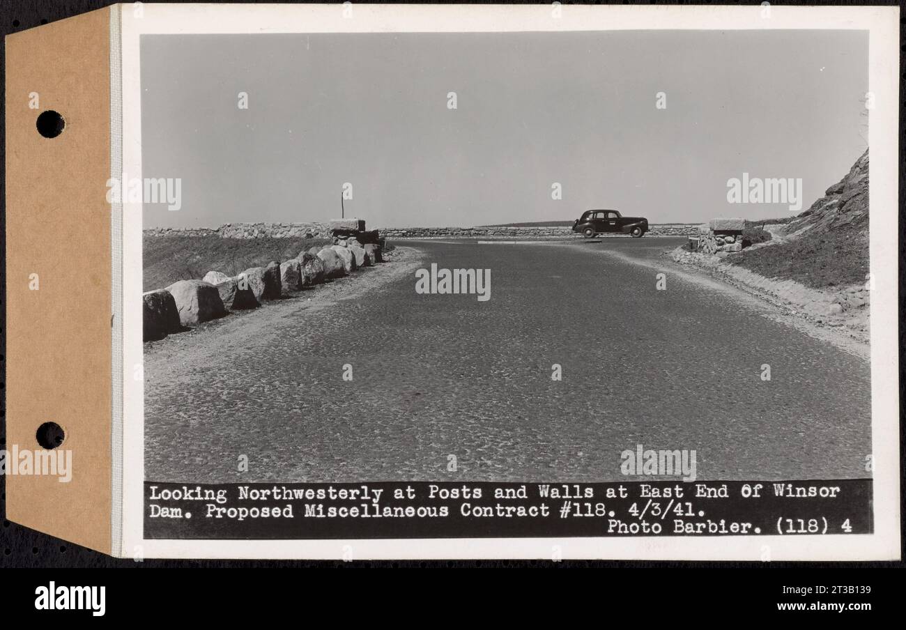 Contract No. 118, Miscellaneous Construction at Winsor Dam and Quabbin ...