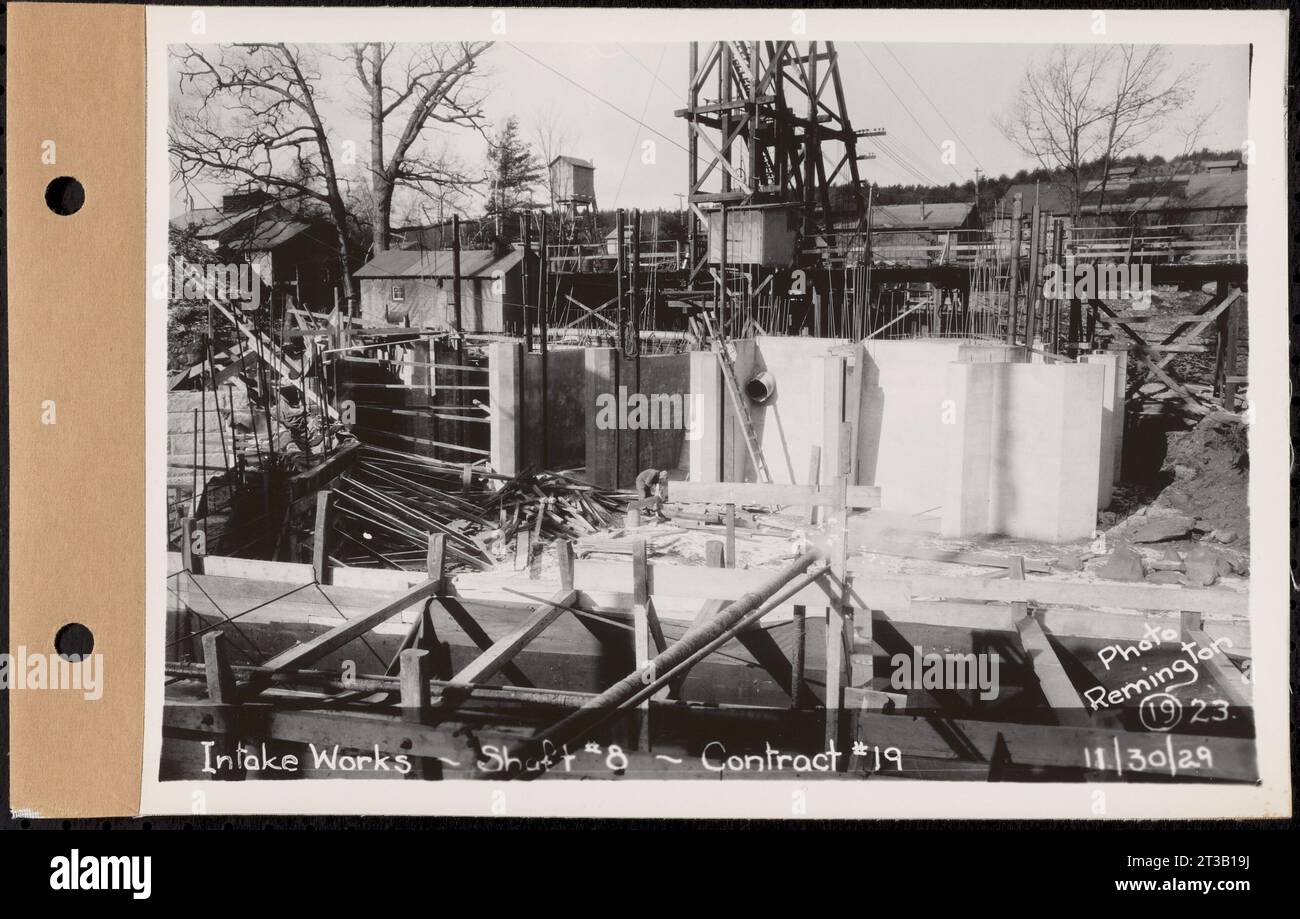 Contract No. 19, Dam and Substructure of Ware River Intake Works at ...