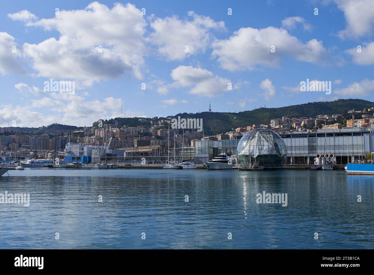 The Sphere (Italian: Bolla), popular tourist attraction in a Old Port ...