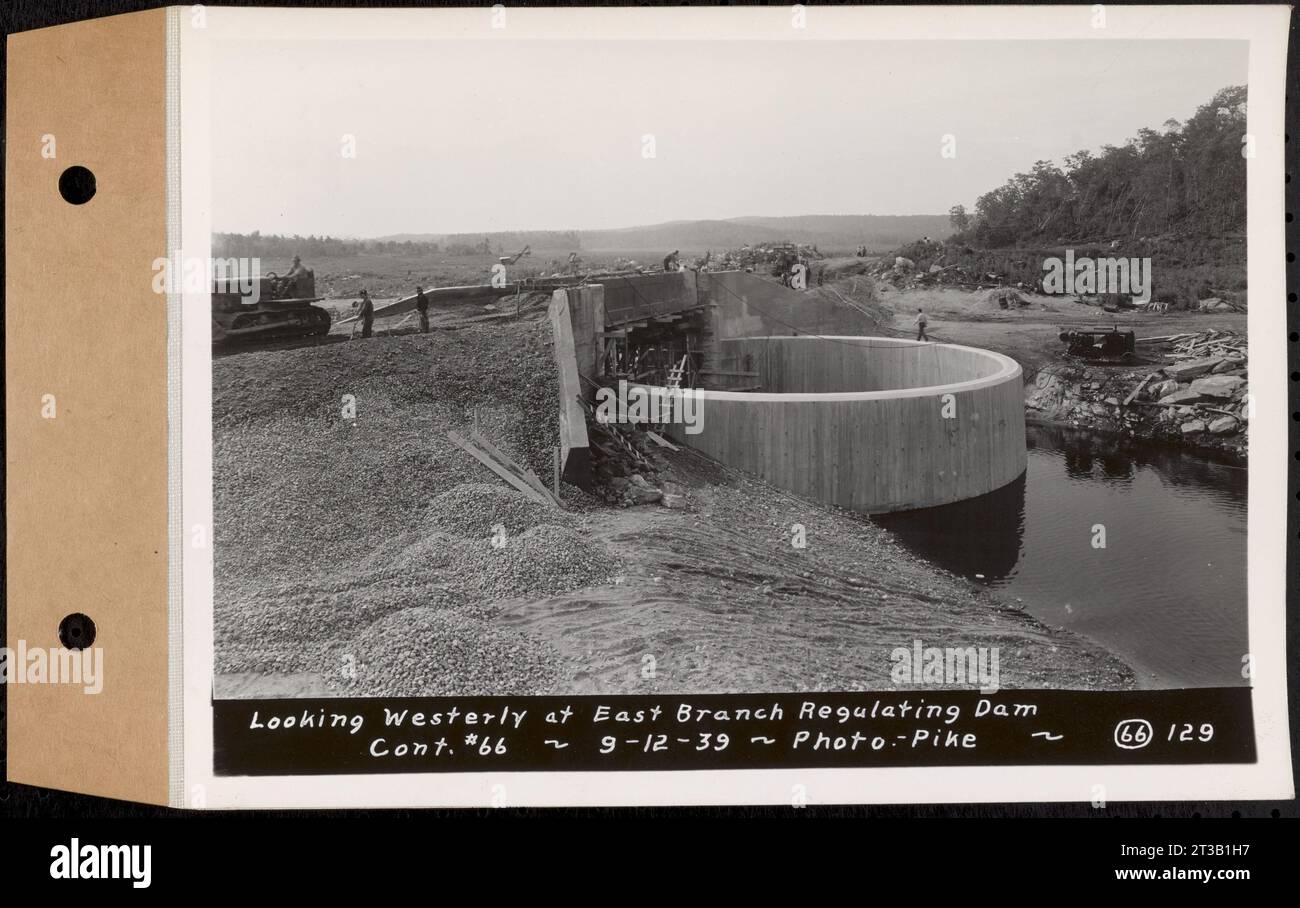 Contract No. 66, Regulating Dams, Middle Branch (New Salem), and East ...