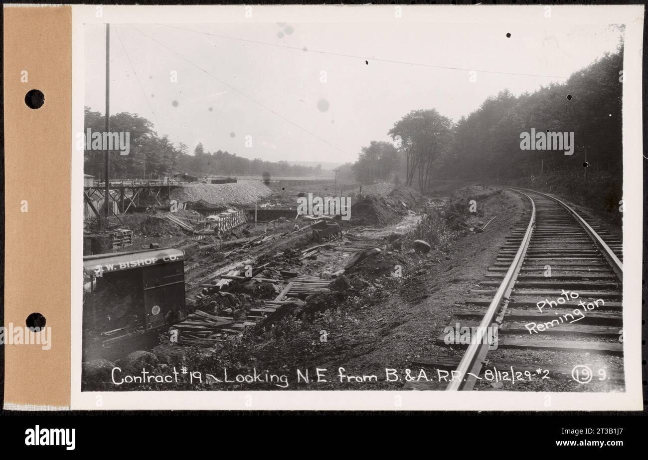 Contract No. 19, Dam and Substructure of Ware River Intake Works at ...