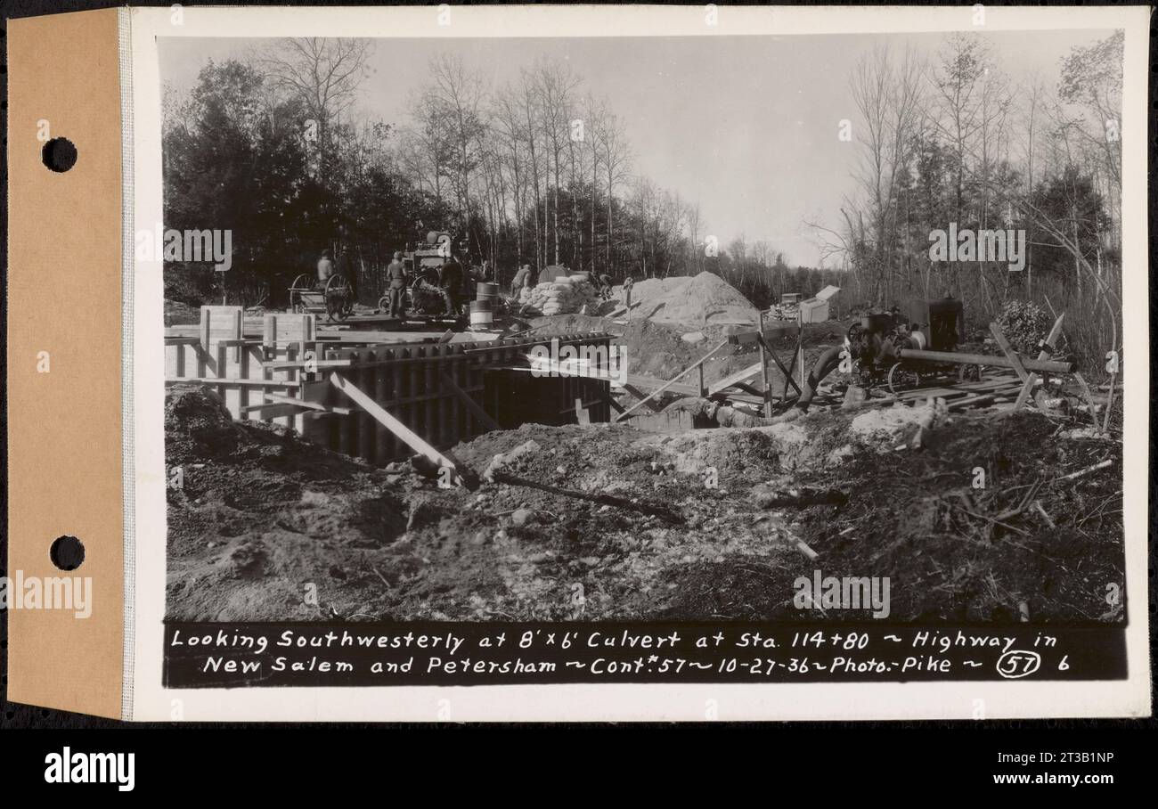 Contract No. 57, Portion of Petersham-New Salem Highway, New Salem ...