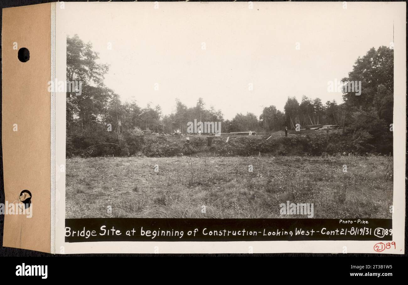 Contract No. 21, Portion of Ware-Belchertown Highway, Ware and ...