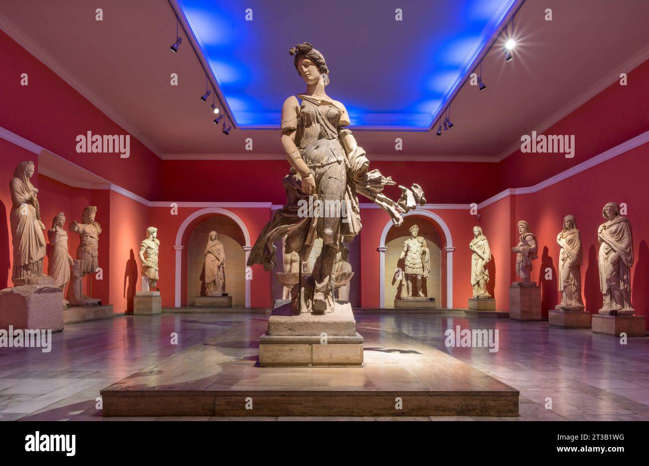 The Antalya Museum or Antalya Archeological Museum in Turkey Stock ...