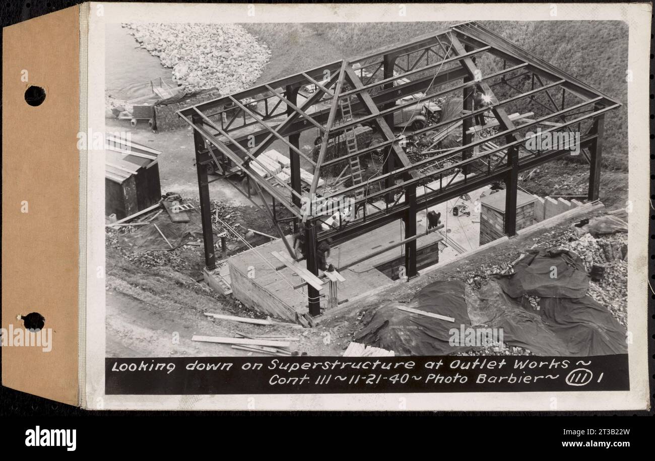 Contract No. 111, Winsor Dam Outlet Works Superstructure, Belchertown ...