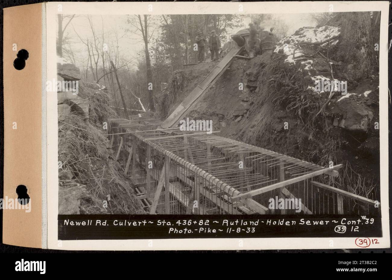 Contract No. 39, Trunk Line Sewer, Rutland, Holden, Newell Rd. culvert ...