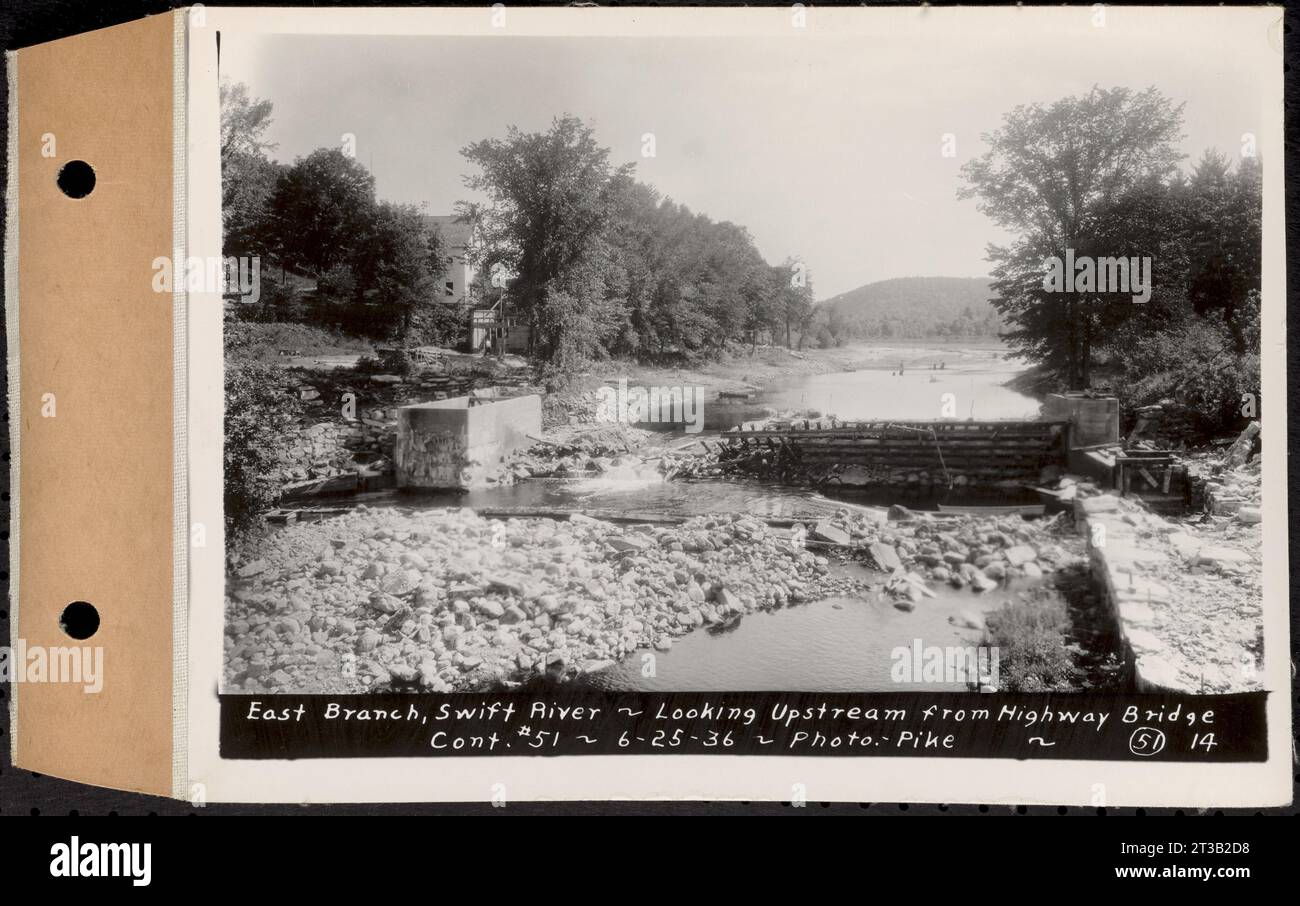 Contract No. 51, East Branch Baffle, Site of Quabbin Reservoir ...