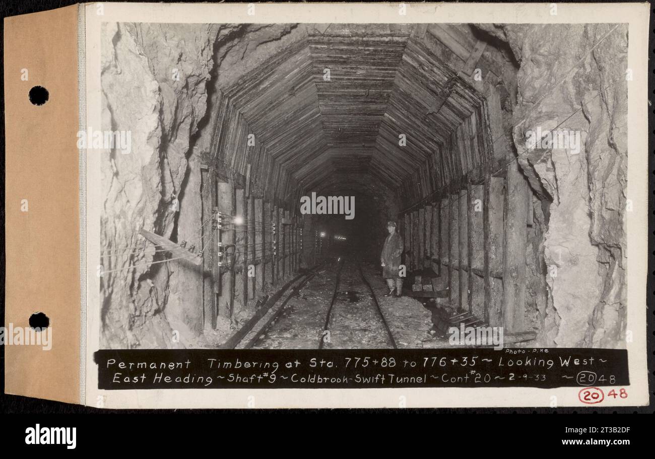 Contract No. 20, Coldbrook-Swift Tunnel, Barre, Hardwick, Greenwich ...