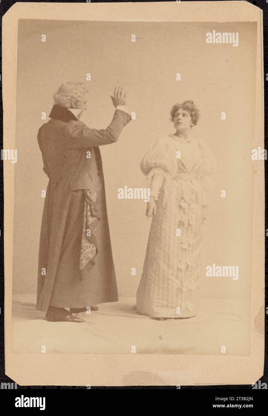 Viola Allen (1869-1948) & Henry Miller (1860-1926) in 'Sowing the Wind ...