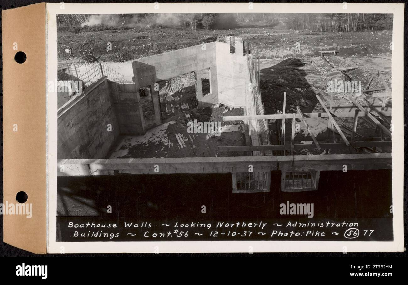 Contract No. 56, Administration Buildings, Main Dam, Belchertown ...
