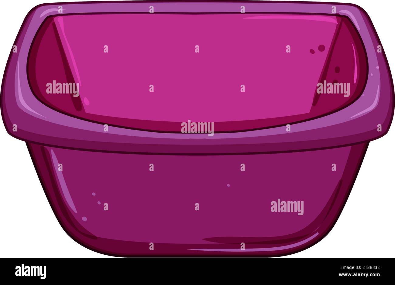 handle basin plastic cartoon vector illustration Stock Vector Image ...