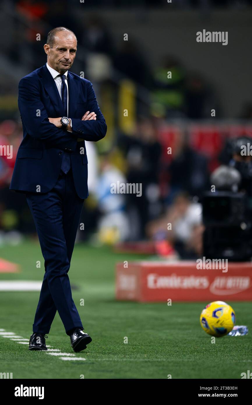 Massimiliano Allegri, head coach of Juventus FC, looks on during the ...