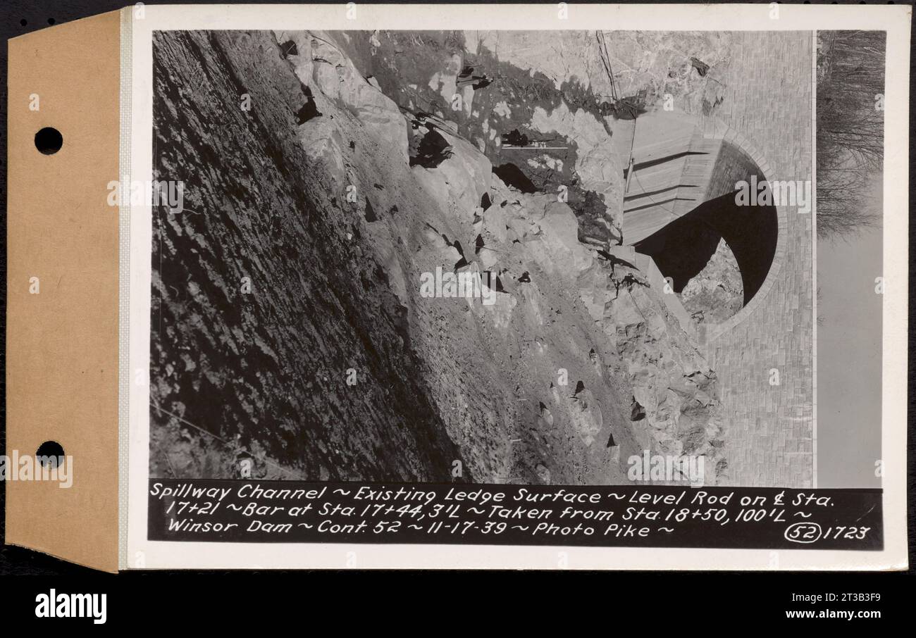 Contract No. 52, Main Dam Embankment, Quabbin Reservoir, Belchertown ...