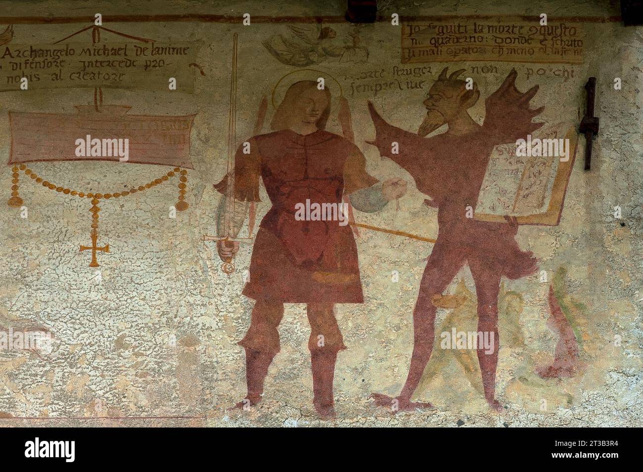 Satan holding open book hi-res stock photography and images - Alamy