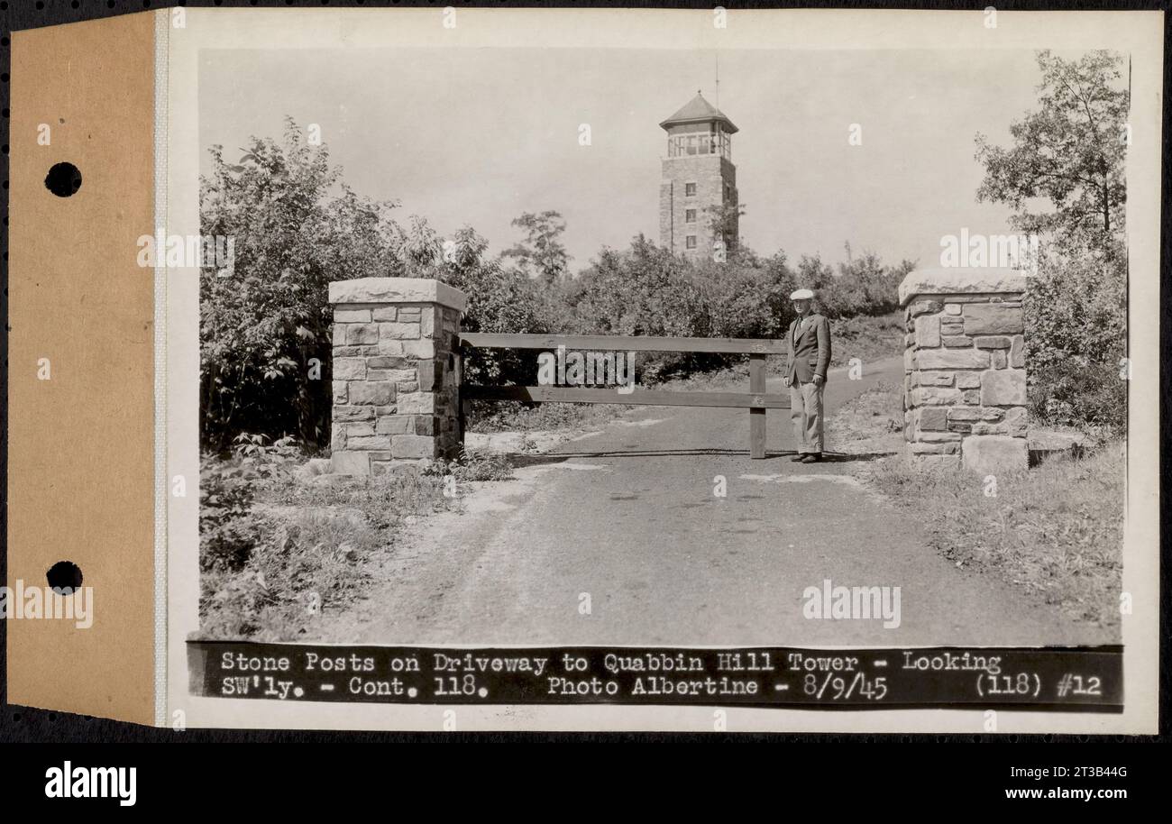 Quabbin tower hi-res stock photography and images - Alamy