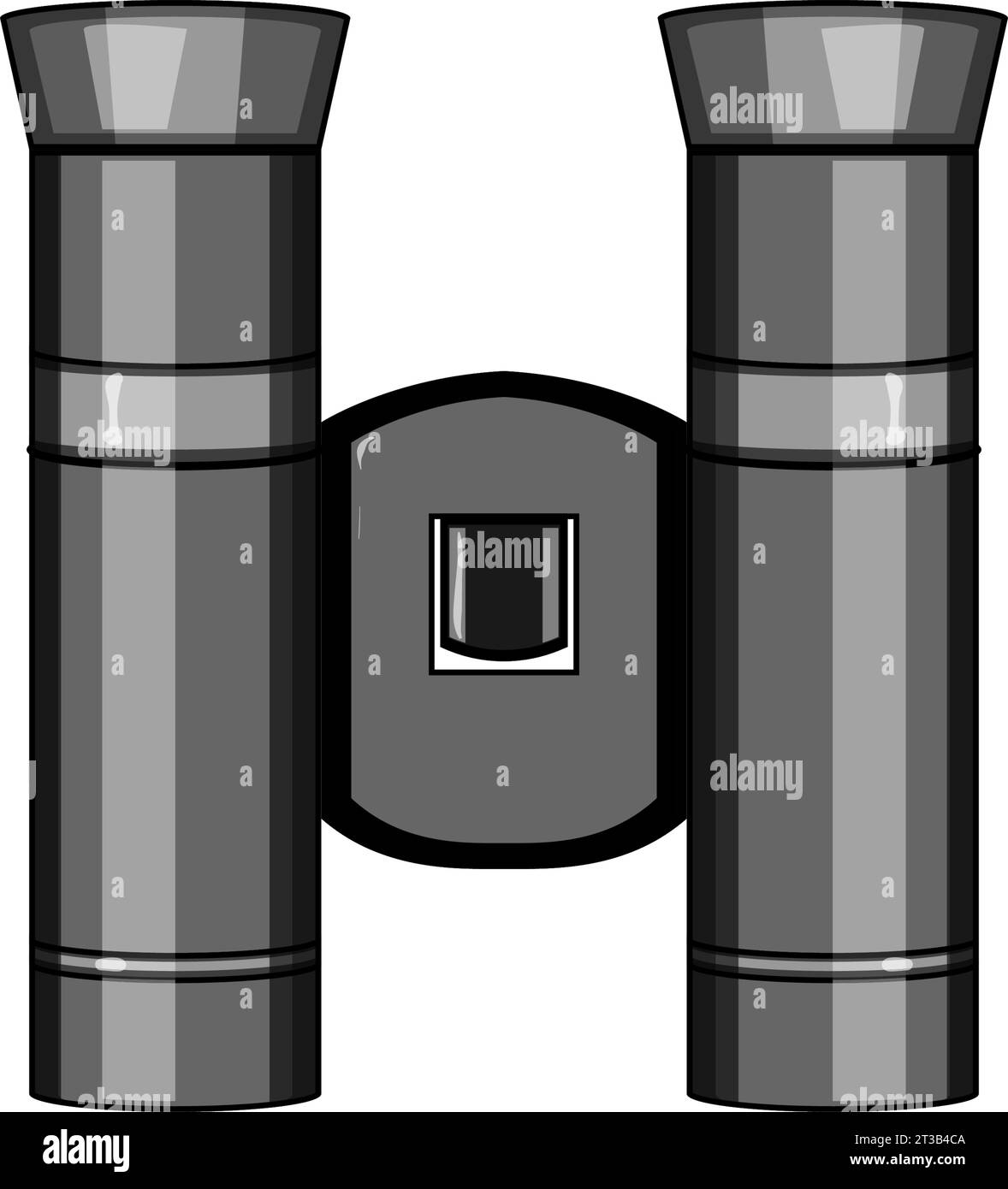 optical binoculars cartoon vector illustration Stock Vector Image & Art ...
