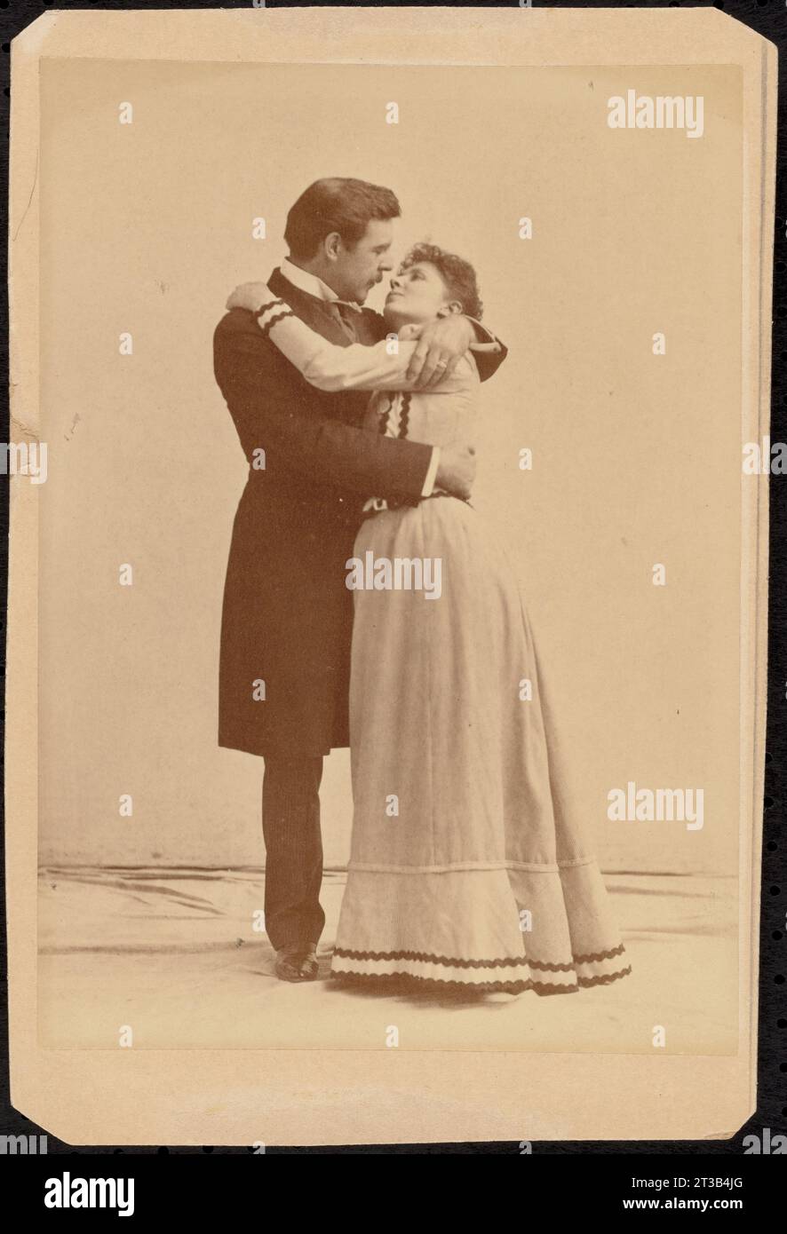 Viola Allen (1869-1948) & Henry Miller (1860-1926) in 'Liberty Hall ...