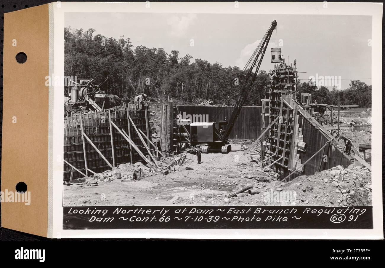 Contract No. 66, Regulating Dams, Middle Branch (New Salem), and East ...