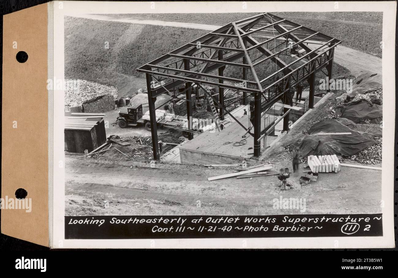 Contract No. 111, Winsor Dam Outlet Works Superstructure, Belchertown ...