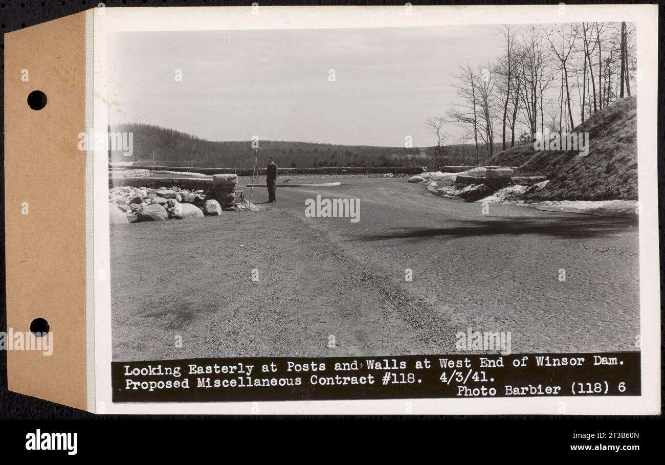 Contract No. 118, Miscellaneous Construction at Winsor Dam and Quabbin ...