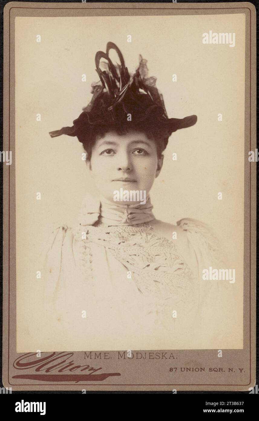 Mme modjeska hi-res stock photography and images - Alamy