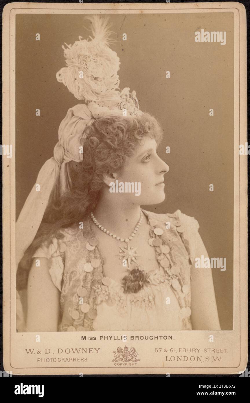 Miss Phyllis Broughton Stock Photo - Alamy